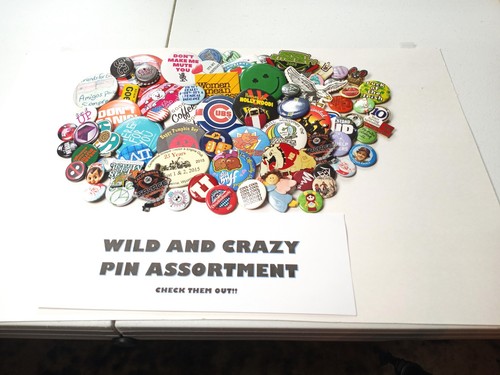 Pins Assortment (75) WILD and FUN PINS for all Occasions A MUST L@@K ...