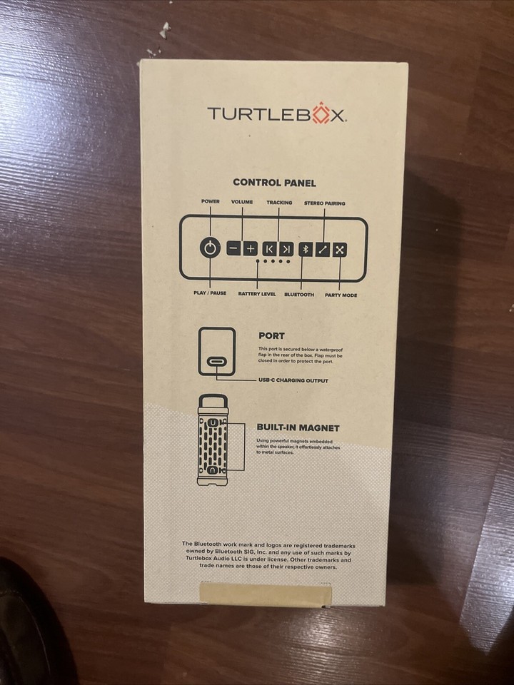 Turtlebox Ranger River Rock NEW Sealed In Box | eBay