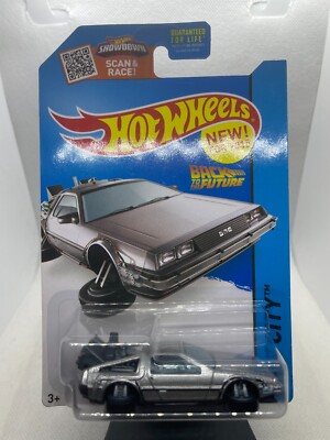 2015 Hot Wheels HW City Back to the Future Time Machine Hover Mode ...