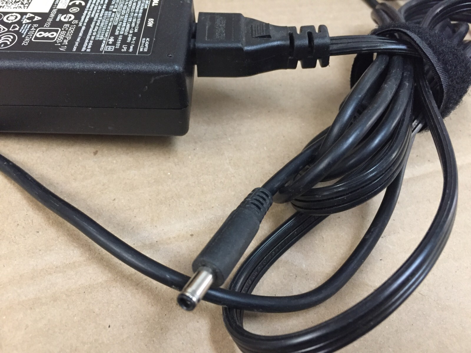 Lot of 5 Genuine OEM Dell 65W MGJN9 G6J41 AC Adapter Charger 4.5mm Tip ...
