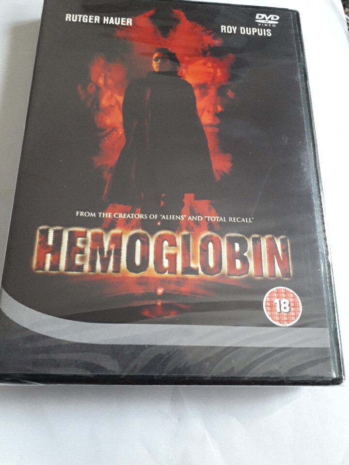 HEMOGLOBIN DVD NEW SEALED RUTGER HAUER ROY DUPUS 1997 FILM ALL REGIONS ...
