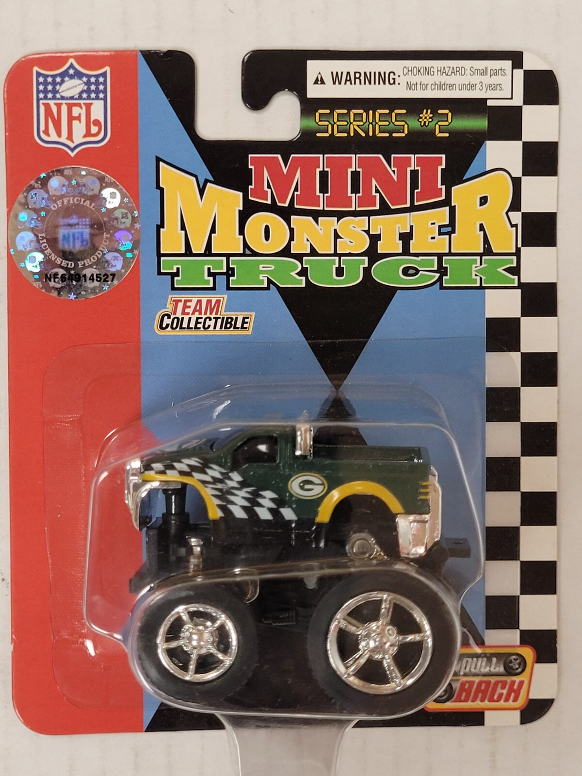 NFL Green Bay Packers Mini-Monster Truck, New (2004 - Series #2) | eBay