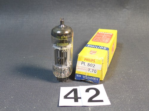 PHILIPS/PL802 (42)vintage valve tube amplifier/NOS | eBay