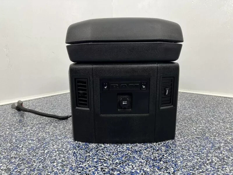 2013-2017 Dodge Ram 1500 2500 Front Floor Center Console Black | eBay