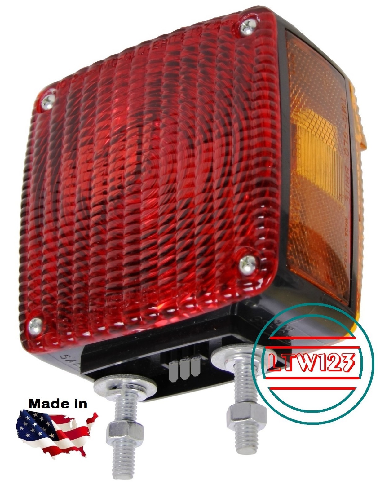(pair) Truck Signal Light Amber Double face | eBay