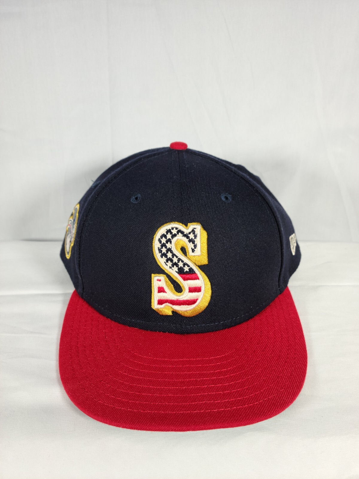 Seattle Mariners New Era 2019 Stars & Stripes 4th of July 59fifty Navy ...