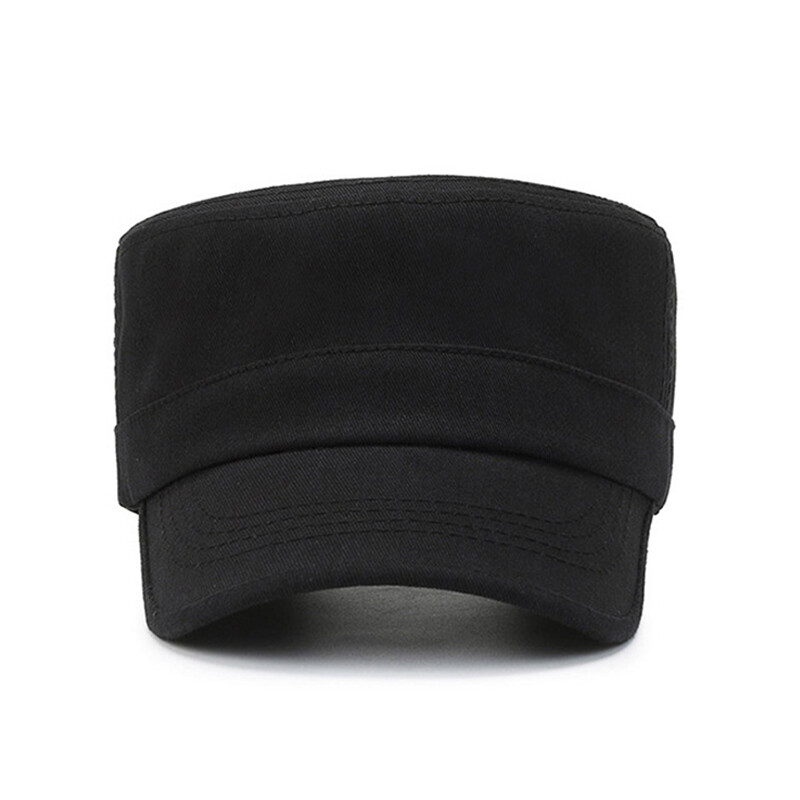 Army Plain Hat Classic Cadet Field Military Cap Style Patrol Baseball ...