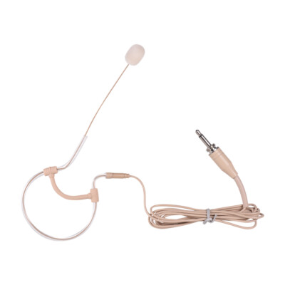 Single Ear-Hook Condenser Microphone Ear-Mount Mic for Bodypack ...