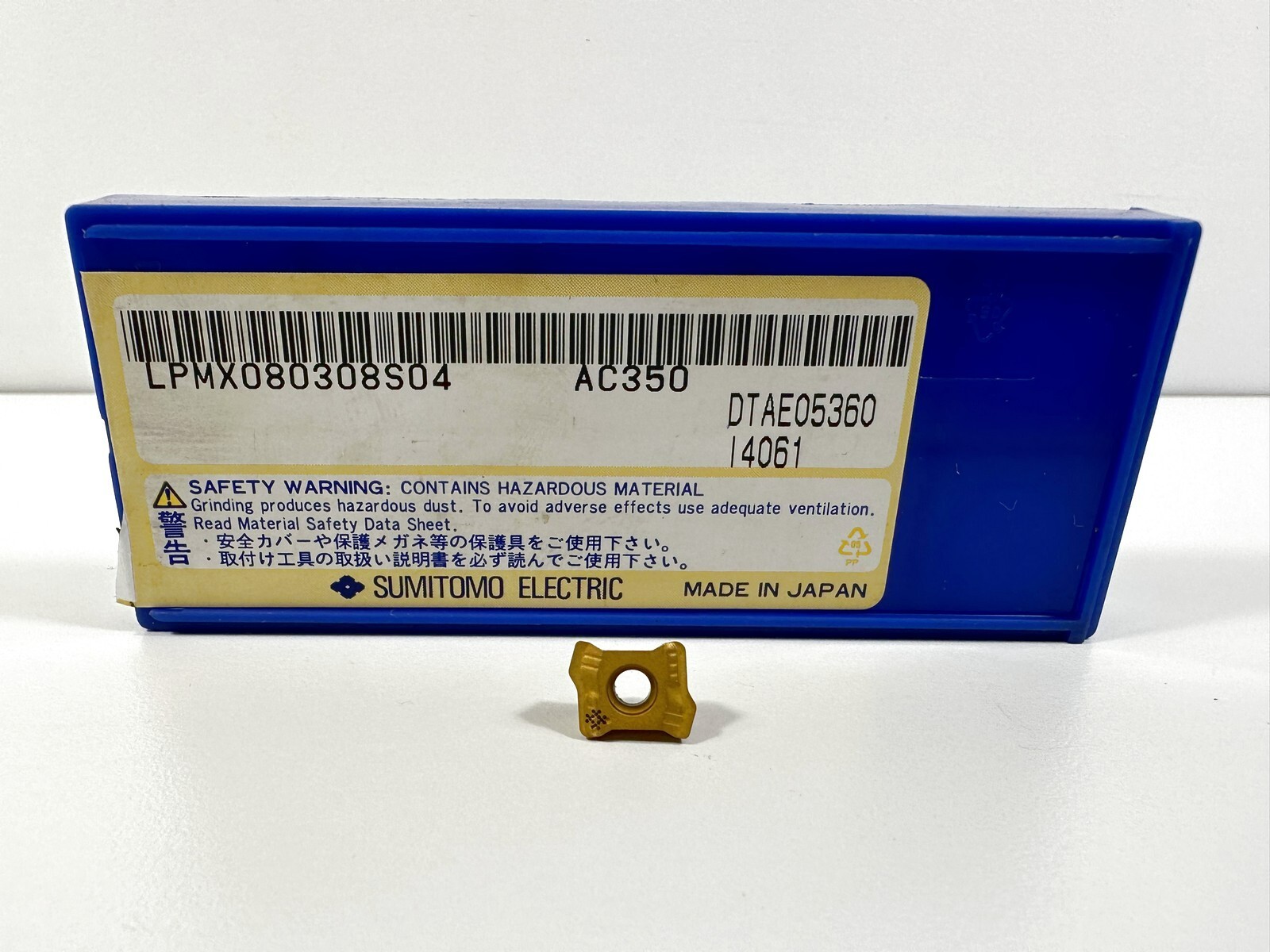 SUMITOMO LPMX080308S04 New Carbide Inserts Grade AC350 4pcs | eBay