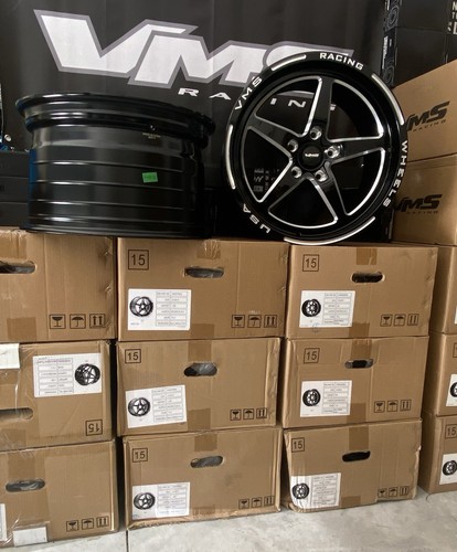 TWO VMS V-Star Wheels 17x10 Offset +54 (54ET) 5x114.3 Backspace 7.63 ...