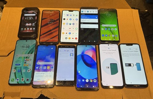 Joblot Faulty Android Various Phones Many Working AS IS READ ...
