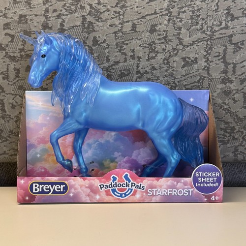 Breyer Paddock Pals Starfrost Unicorn Collectible Figure Horse, w ...