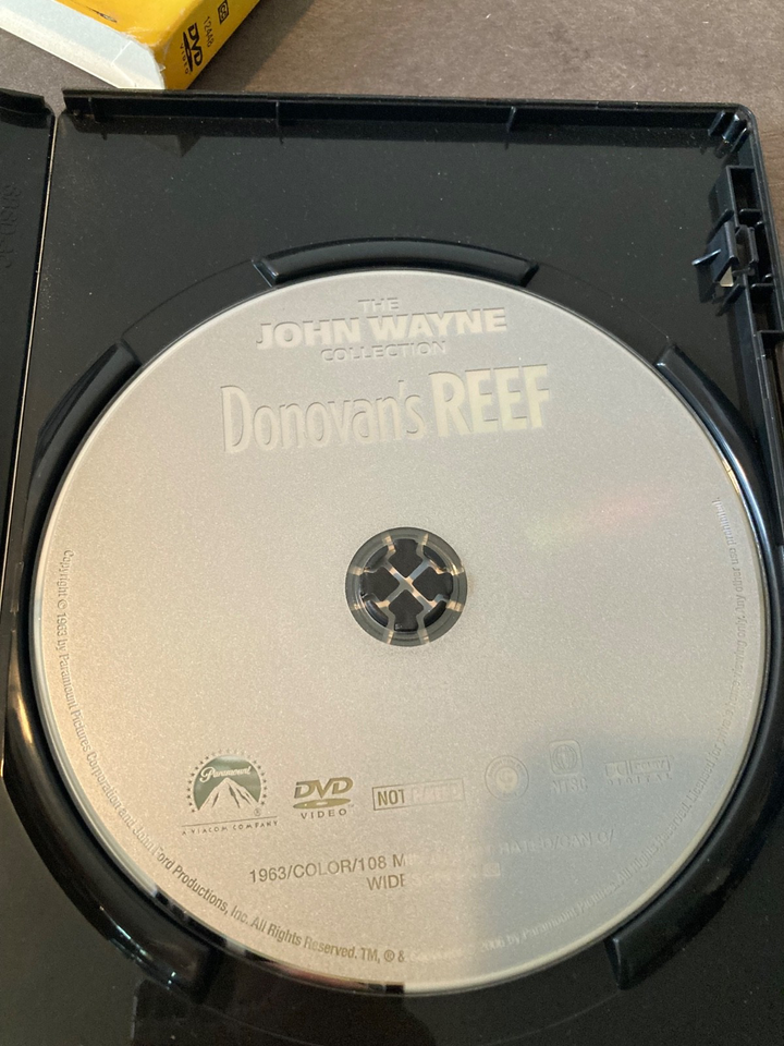 The John Wayne Collection DVD Double Feature 1941 In Harm's Way & Donovan's Reef | eBay