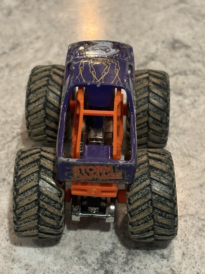 Hot Wheels Monster Jam - Storm Damage Mud Tires 1:64 | eBay