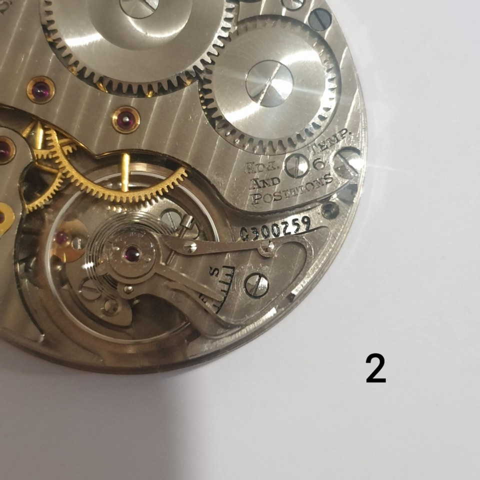 Hamilton pocket watch movement size 16, Jewels 21, pos. 6 works | eBay