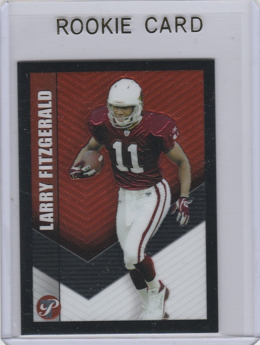 LARRY FITZGERALD ROOKIE CARD 2004 Topps Pristine $$ Mini RC Arizona ...