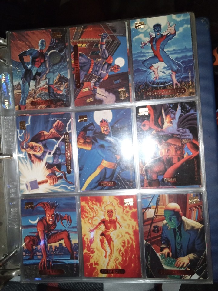 marvel comic cards lot vintage | eBay