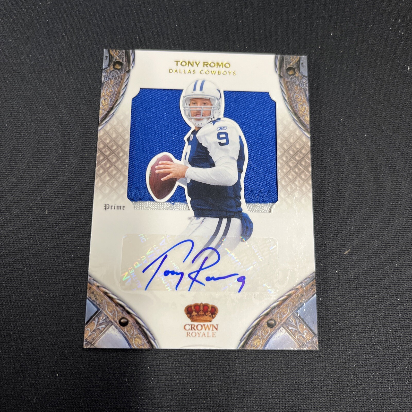 2011 Crown Royale Tony Romo #3 Insert Autograph Serial 4/4! Dallas ...