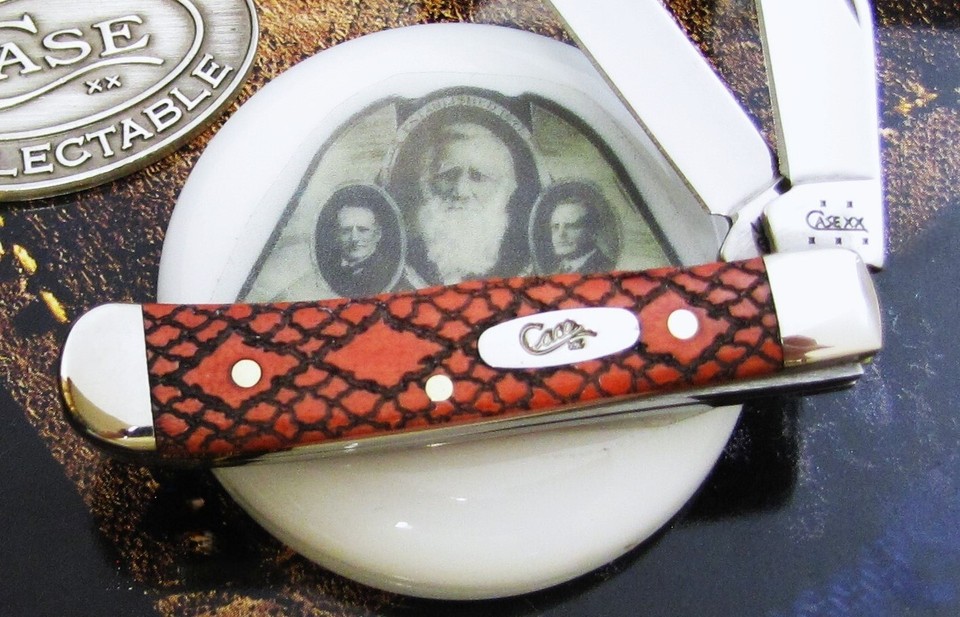 Case XX Tiny Trapper Knife 2005 Original Red Rattlesnake ULTRA RARE 1 of 250! NR | eBay
