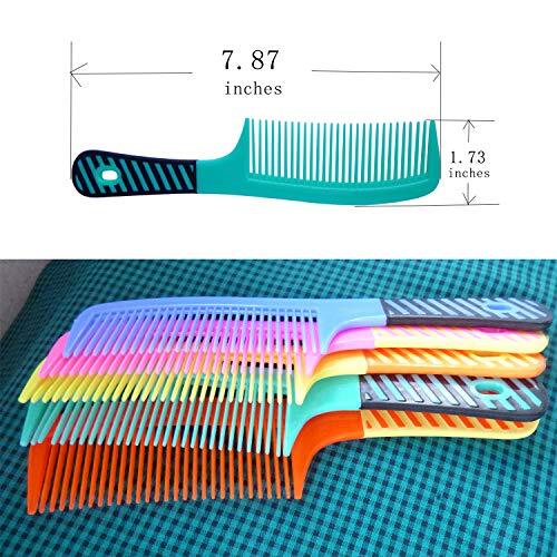 5 Pcs Combs for Women, Tooth Comb Set, Styling Essentials Round Comb ...