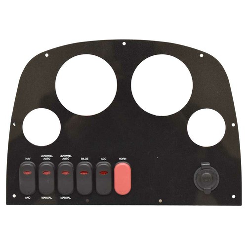 Crestliner Boat Switch Panel 2350471 | Metallic Black | eBay
