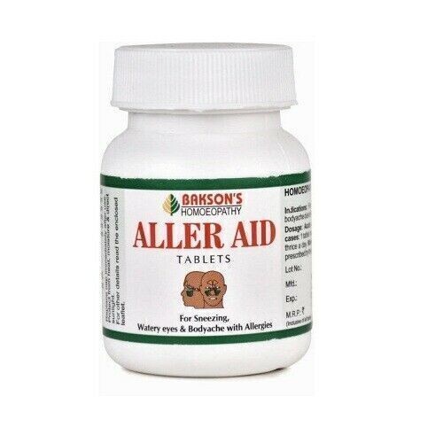 Bakson's Homoeopathy Aller Aid (75tab) Free Shipping World Wide | eBay