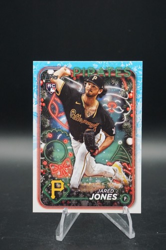 2024 Topps Holiday JARED JONES #H147 Baseball Rookie PIRATES RC | eBay