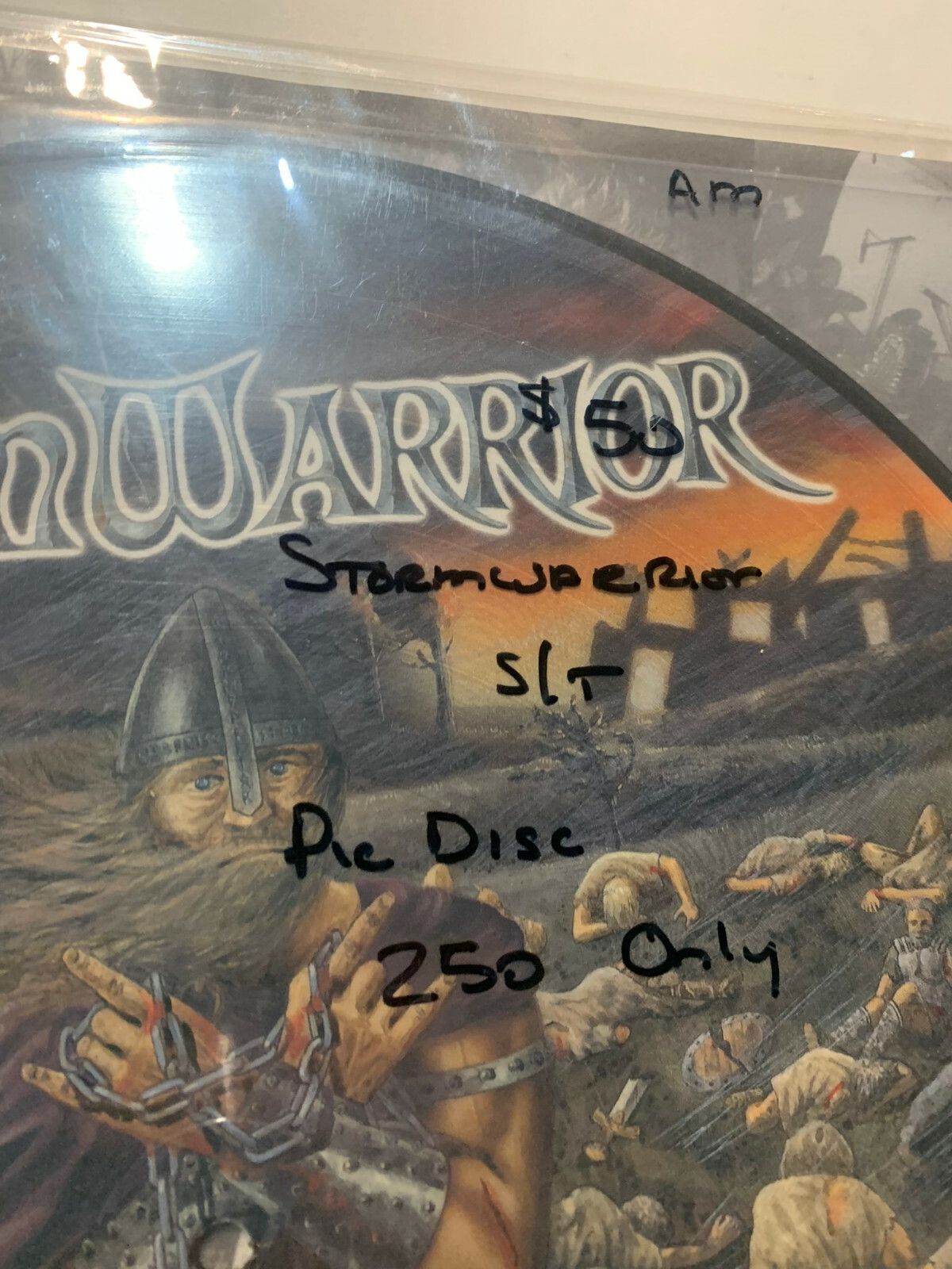 Stormwarrior ST SELF-TITLED RARE PICTURE DISC LP Vinyl Record new power ...