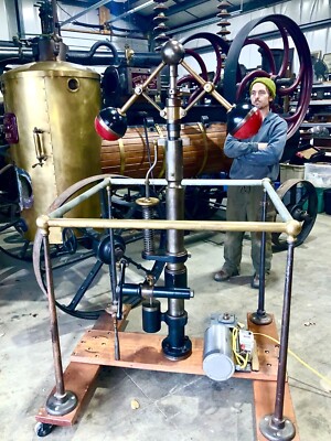 COLOSSAL ALLIS STEAM ENGINE GOVERNOR BOSTON CORLISS TRIANGLE ROTARY ...