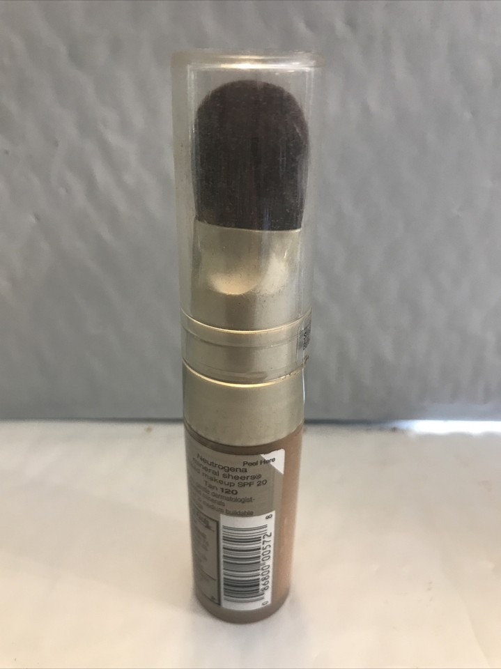 Neutrogena Mineral Sheer Liquid Makeup Spf20 #120 Tan | eBay