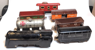 MARX - Pre-War (?) Tin Train Set - O27 | eBay
