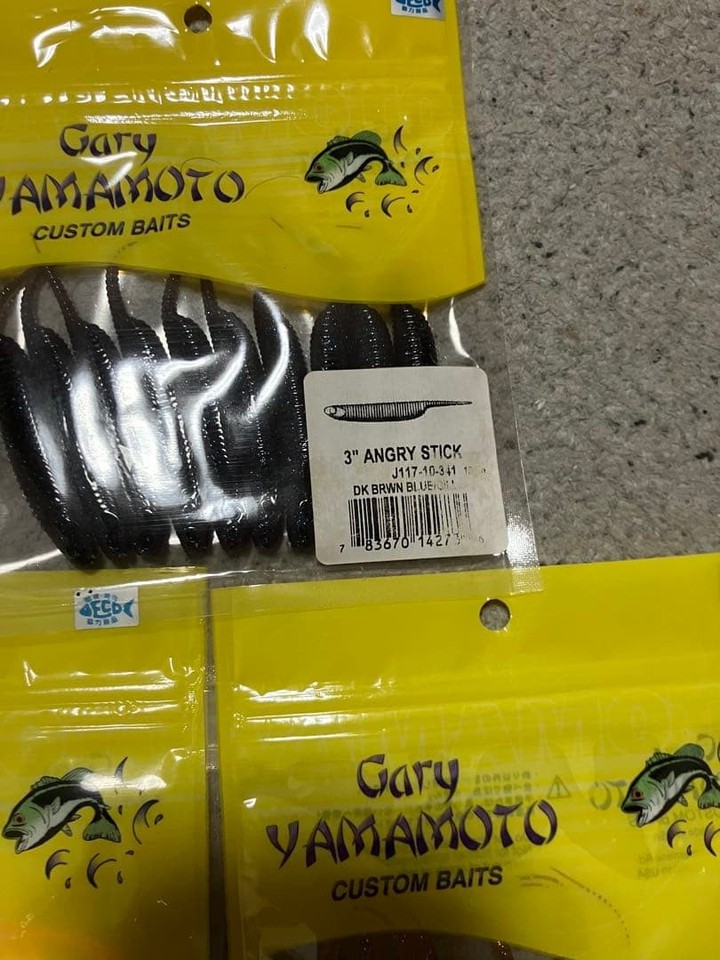 Gary Yamamoto Angry Stick Balsa Lure Set Topwater Bagley Gulp | eBay