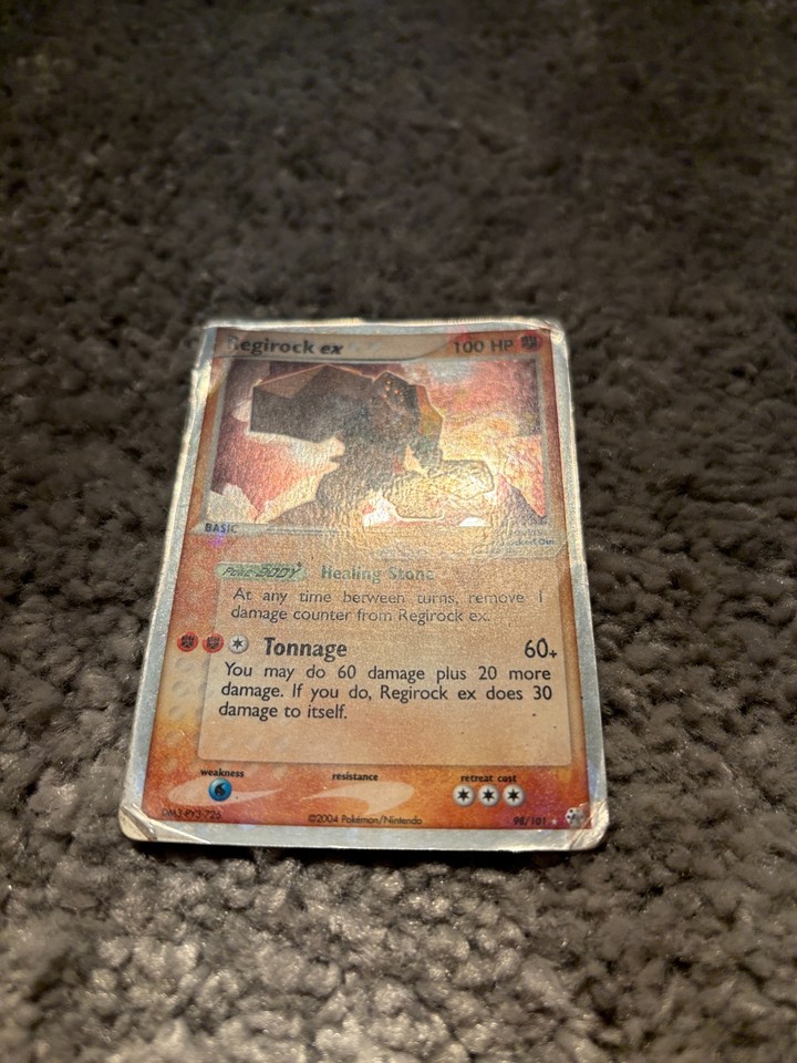 Regirock ex 98/101 Hidden Legends Holo | eBay