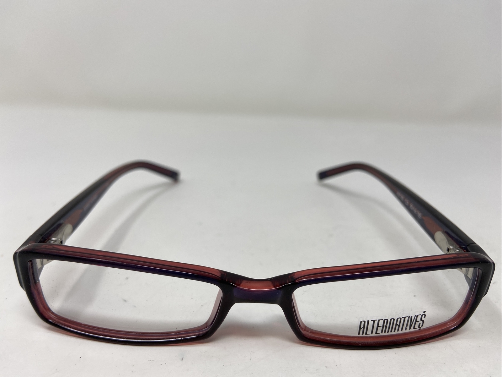 ALTERNATIVES EYEGLASSES FRAME ALT-32 2 50-16-135 BLUE/RED FULL RIM C809 ...