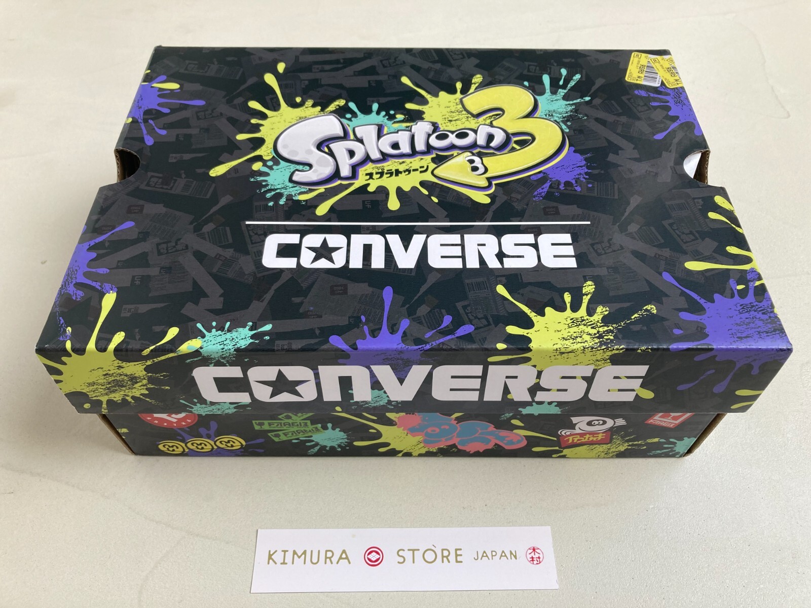 Converse x Splatoon 3 Chuck Taylor All Star Black 31312701 Limited ...