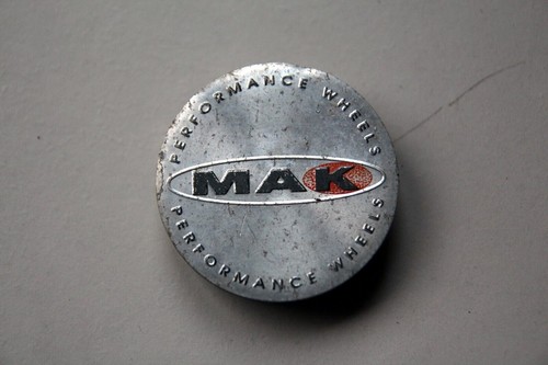 Rare Original MAK Performance Wheels Silver Alloy Wheel Center Cap ...