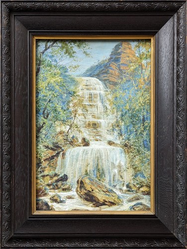 GEORGE DIXON (1875-1940)RARE Original Painting Blue Mountains ...