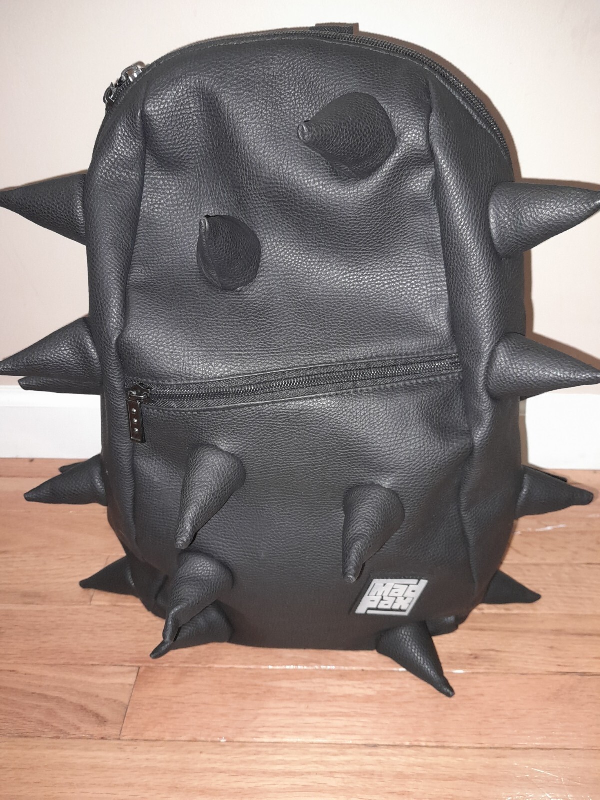 Mad Pax Spike Backpack Black Faux Leather - Gem