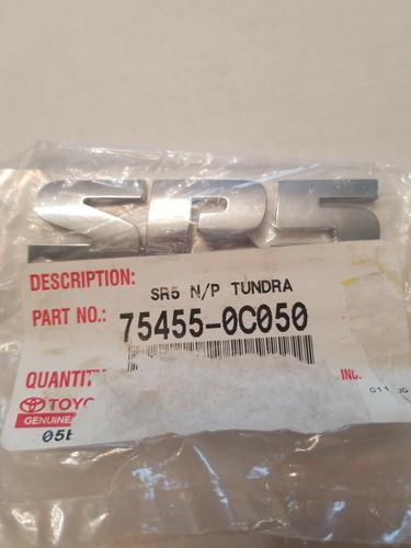 For Toyota Genuine Door Emblem Rear 754550C050 | eBay