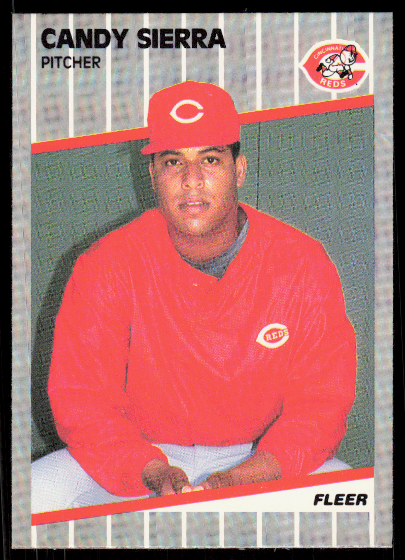 1989 Fleer 171 Candy Sierra Cincinnati Reds | eBay
