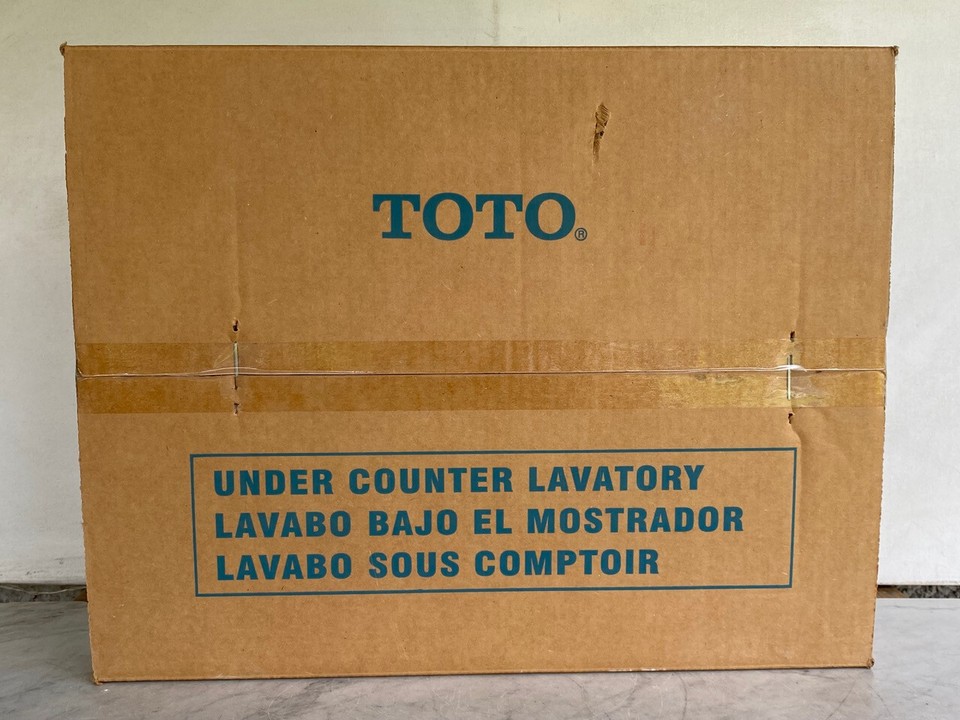TOTO Atherton Under Counter Lavatory Basin Sink. Vitreous China 17 ...