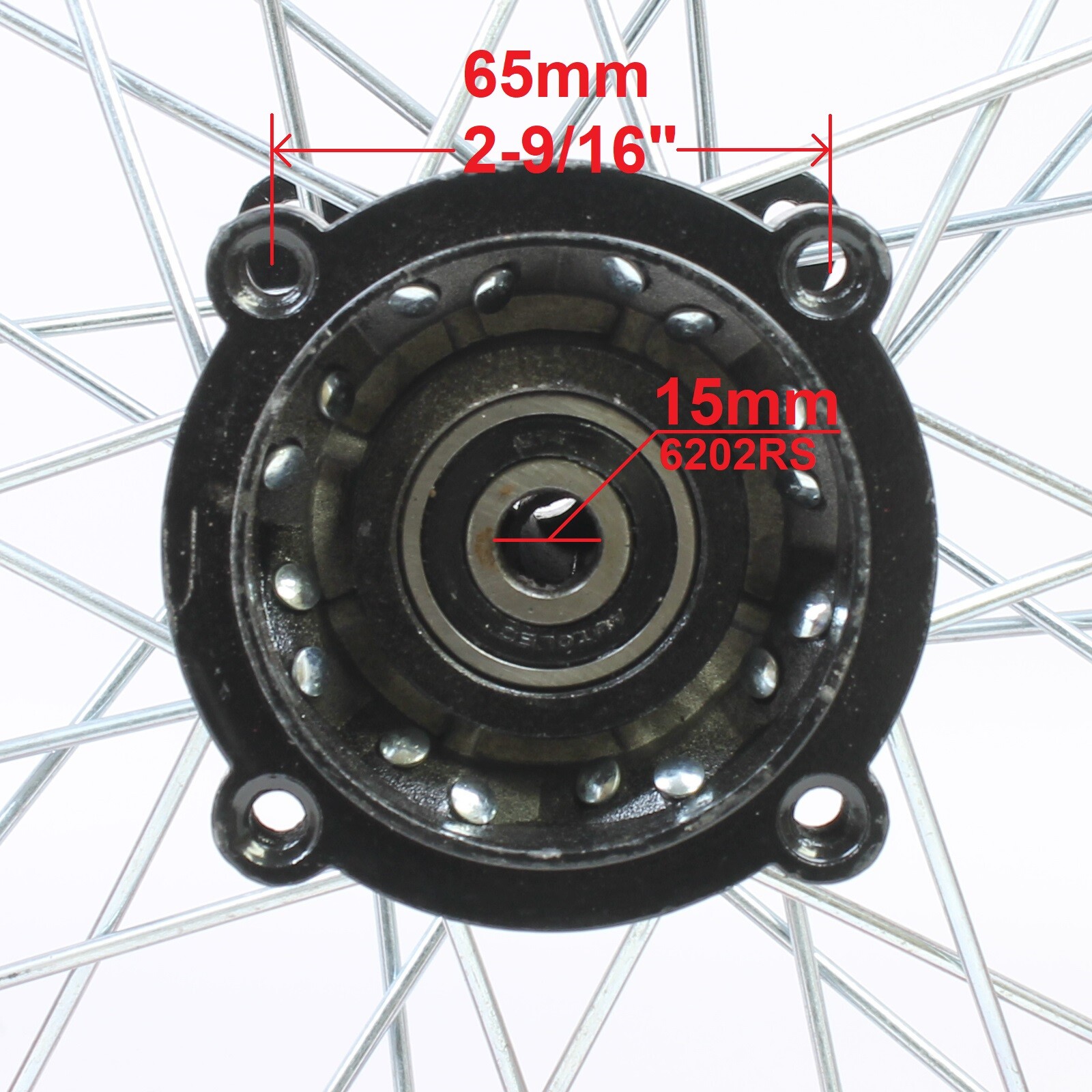 12" 14" 16" Rear Rim Wheel Disk Brake Apollo SSR 125cc XR CRF Dirt Pit ...