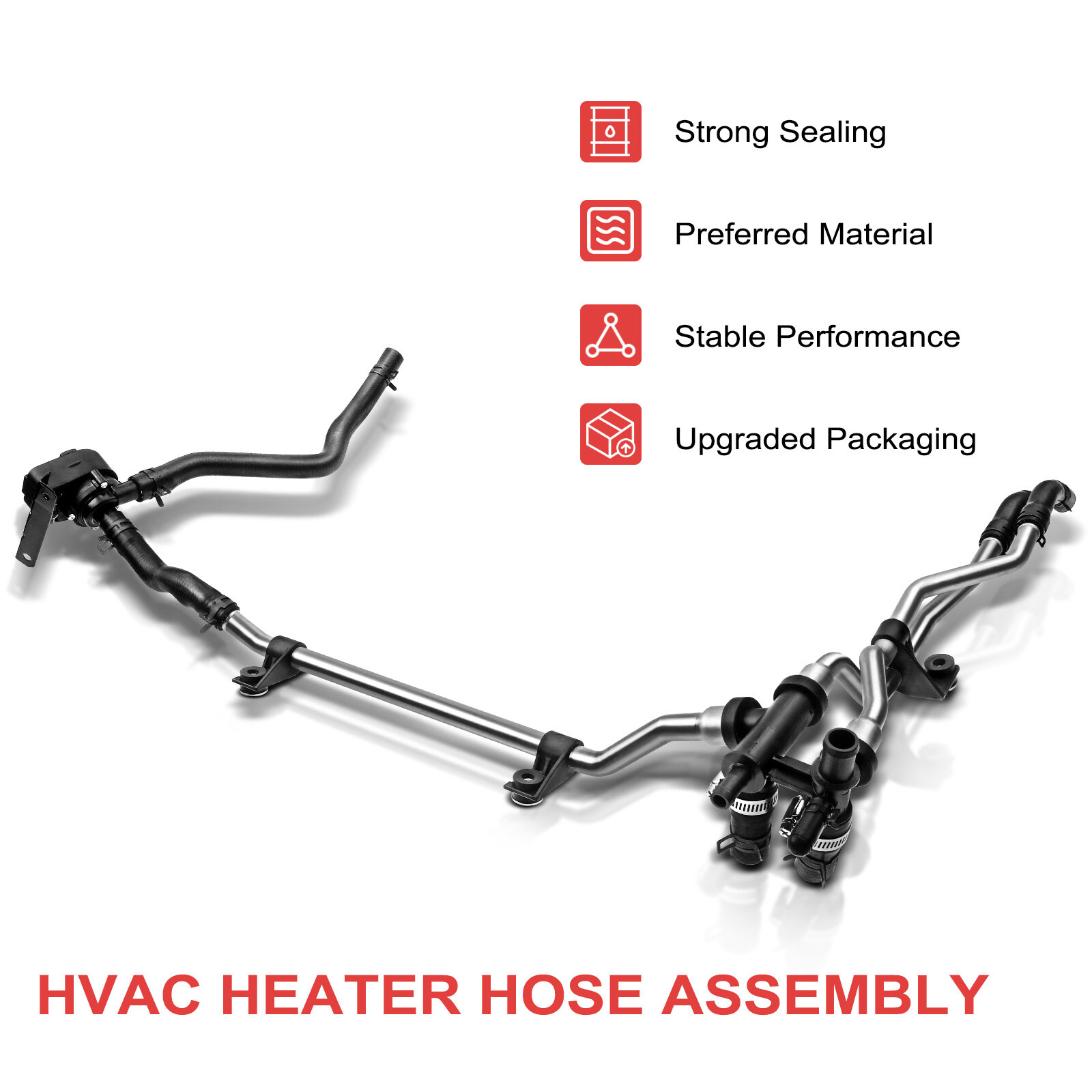 Heater Hose Pipe Tube Assembly w/ Blend Valve for Nissan Pathfinder ...