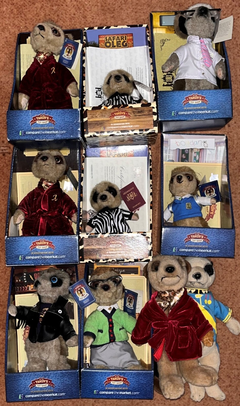 "Compare The Meerkat" soft toys | eBay UK