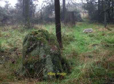 Photo 6x4 Swarth Howe stone row and Trig Point Aislaby A prehistoric ...