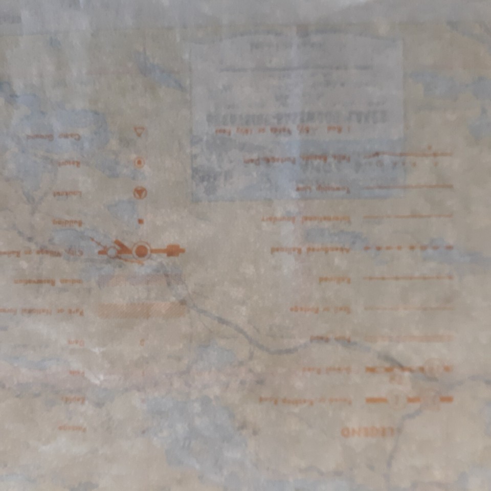 Vintage Lithograph Map of Superior & Quetico Canoe Maps No. 112rs ...