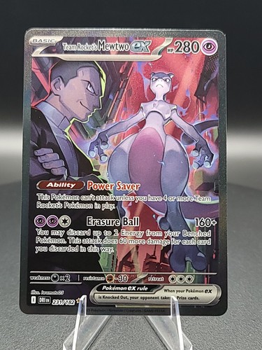 Team Rocket's Mewtwo ex 231/182 SIR Destined Rivals Pokemon LP | eBay