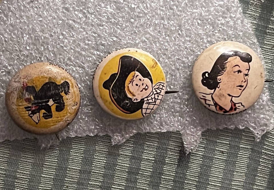 kelloggs pep cereal pins 1940s 3 Pins Shown | eBay