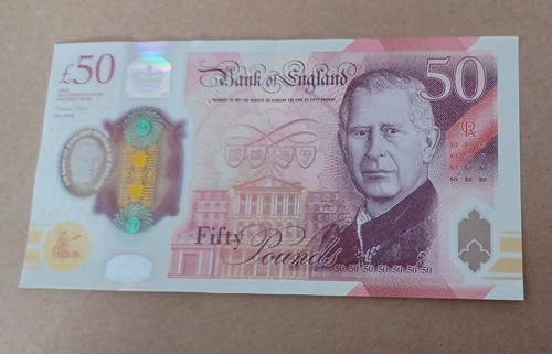 King Charles III £ 50 banknote Fifty Pound note | eBay UK