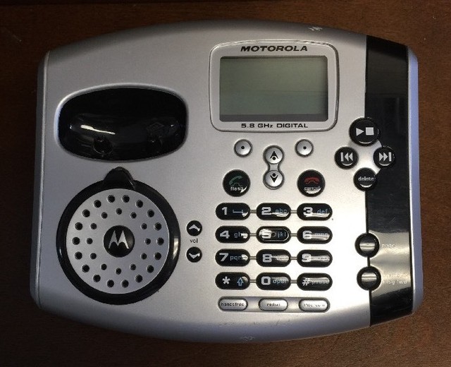 Motorola MD781 5.8 GHz Single Line Cordless Phone for sale online | eBay